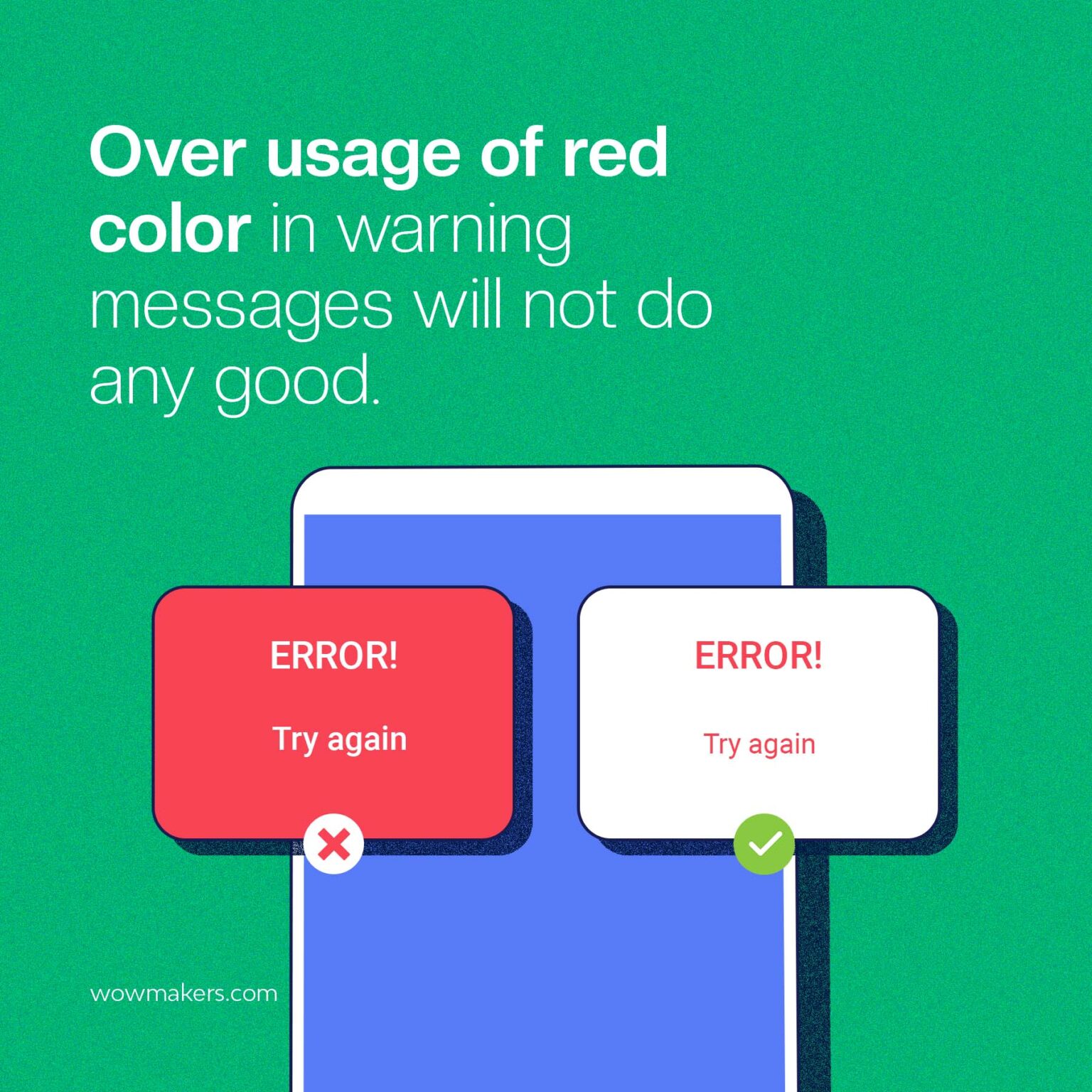 How to Design User-Friendly Error Messages? - WowMakers